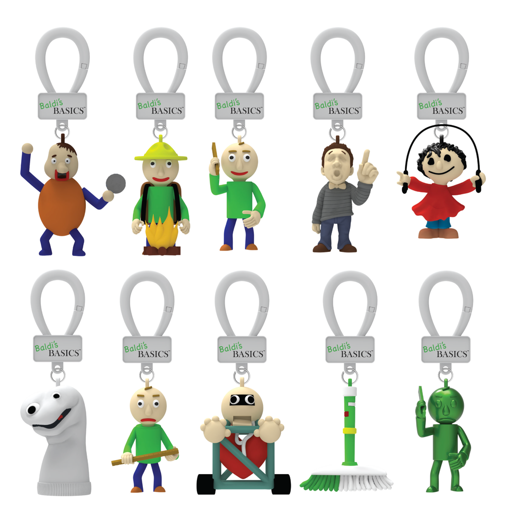 Baldi's Basics - Collector Clips Mystery Pack (One 2-3" Figure, Series ...