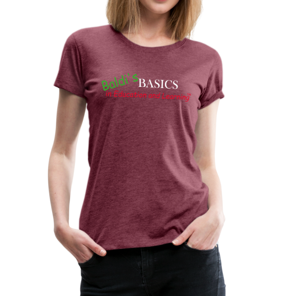 Baldi's Basics Logo T-Shirt (Womens) – Baldi's Basics Official Store