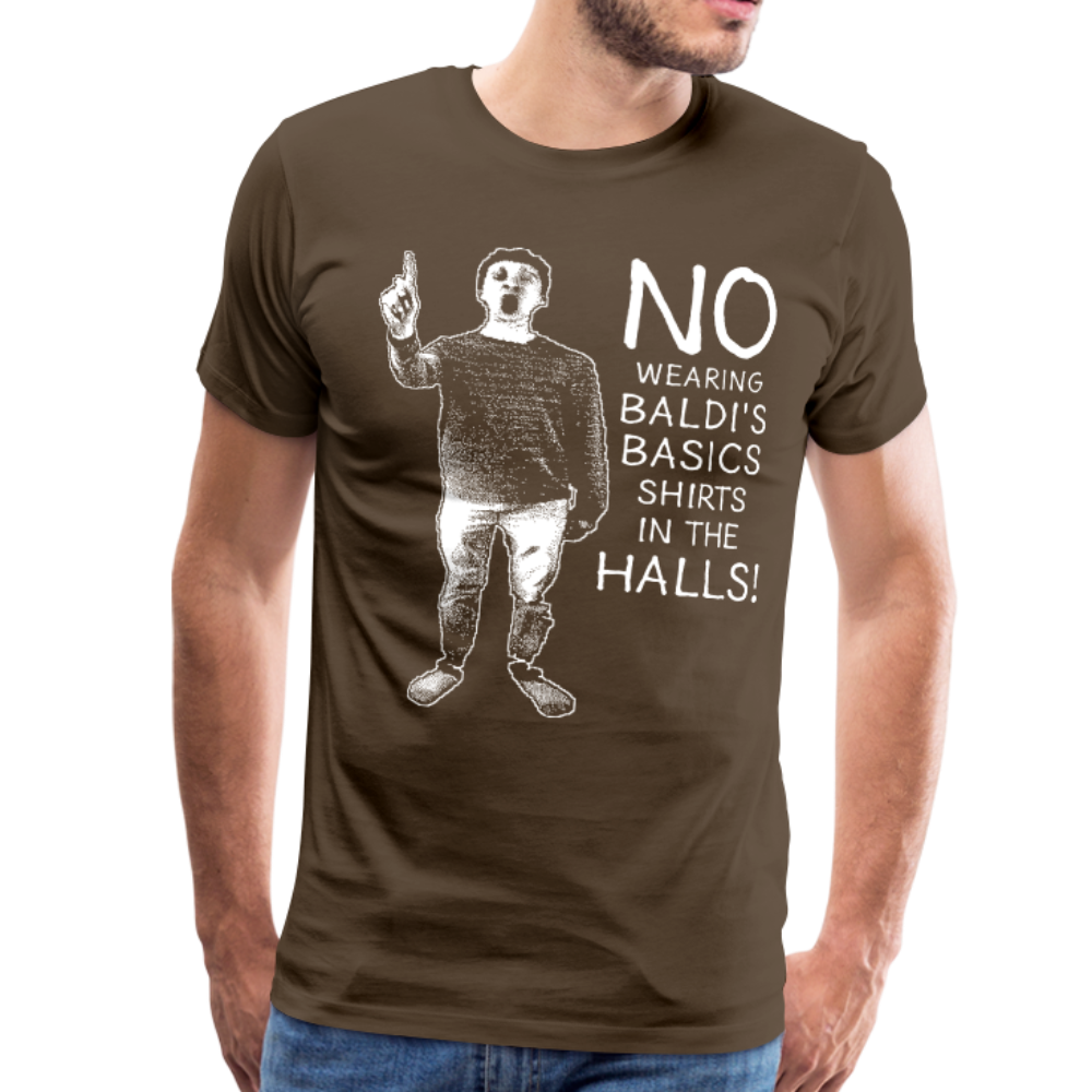 No Wearing Baldi T-Shirt (Mens) – Baldi's Basics Official Store